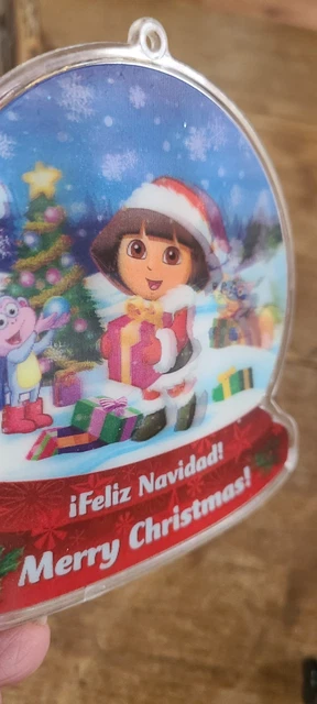 KURT ADLER DORA The Explorer 3D Christmas Ornament Lenticular 2011 £7. ...