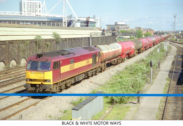 TRAIN COLOUR Negative Class 60 037 In Ews Livery £0.99 - PicClick UK