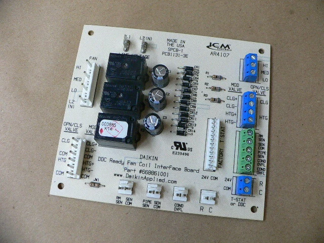 DAIKIN FAN COIL Interface Control Board 668861001 $89.99 - PicClick CA