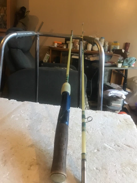 RARE VINTAGE ABU Record 2pc 6ft 3ins lure fishing rod £38.09 - PicClick UK