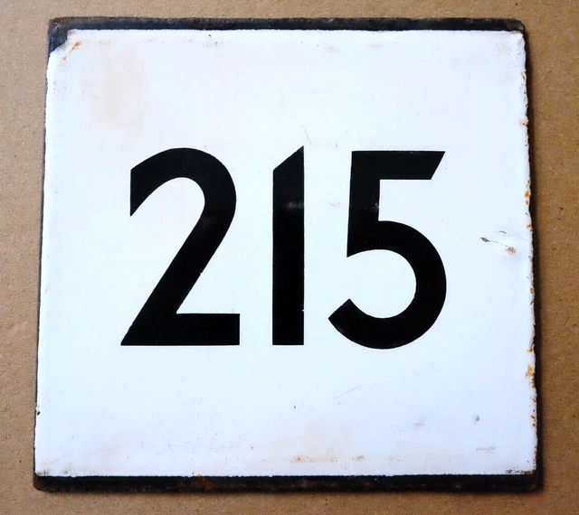 LONDON TRANSPORT ENAMEL BUS STOP E-PLATE for ROUTE 215 £39.50 - PicClick UK