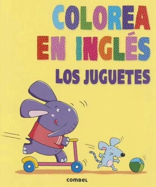 COLOREA EN INGLS: Los Juguetes by Marta Costa (Spanish) Paperback Book ...
