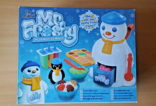 THE ORIGINAL MR Frosty Crunchy Ice Maker Snowman Vintage Boxed Complete ...