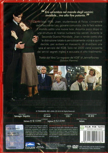 RED JOAN (DVD) Judi Dench Sophie Cookson Stephen Campbell Moore EUR 11 ...