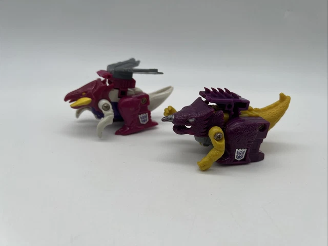 VINTAGE G1 TRANSFORMERS firecon CINDERSAUR + SPARKSTALKER Decepticons ...