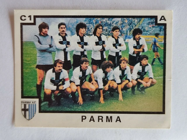 FIGURINA CALCIATORI PANINI 1982/83 PARMA SQUADRA n 412 NUOVA CON VELINA EUR 1,20 - PicClick IT