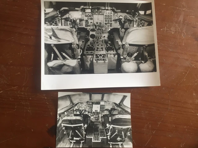DE HAVILLAND DH121 Trident original cockpit photos £9.99 - PicClick UK