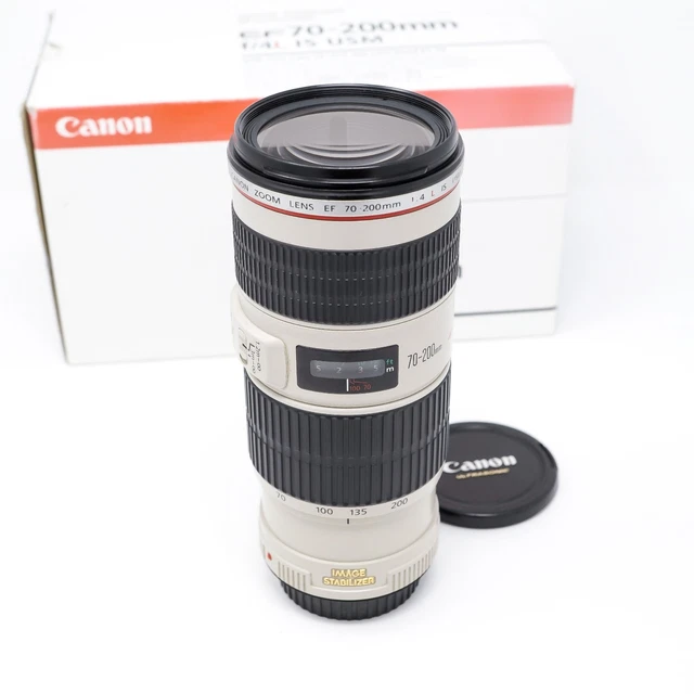 CANON EF 70-200MM f/4 L IS USM Zoom Lens - Great Condition £325.00 ...