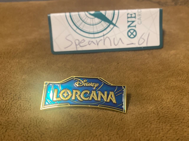 DISNEY LORCANA THE First Chapter PROMO PIN SET OF 3 Ariel Scar Lorcana ...