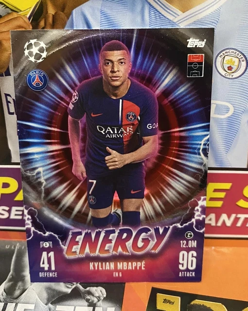 KYLIAN MBAPPE ENERGY EN 6 - Match Attax 2023 / 2024 23/24 EUR 14,32 ...