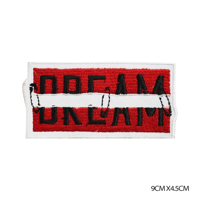 BROKEN DREAM PATCH, motivational patch, Embroidery Iron on Sew on patch ...