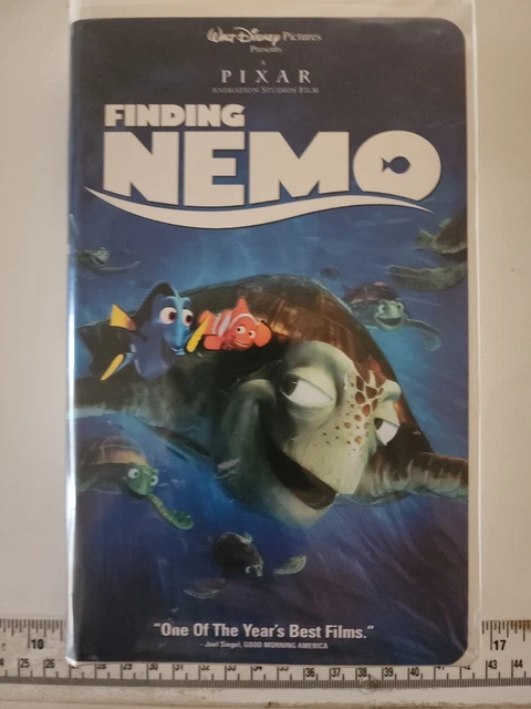 BANDE VIDÉO À clapet Disney's Finding Nemo VHS 2003 pixar animée dory ...