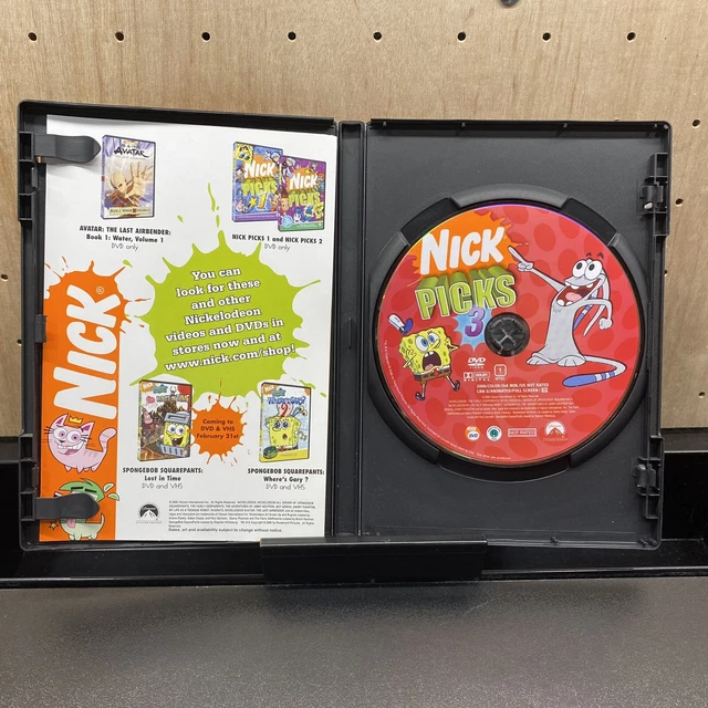 NICK PICKS 3 - 8 More Nickelodeon Fan Favorites DVD $23.13 - PicClick CA