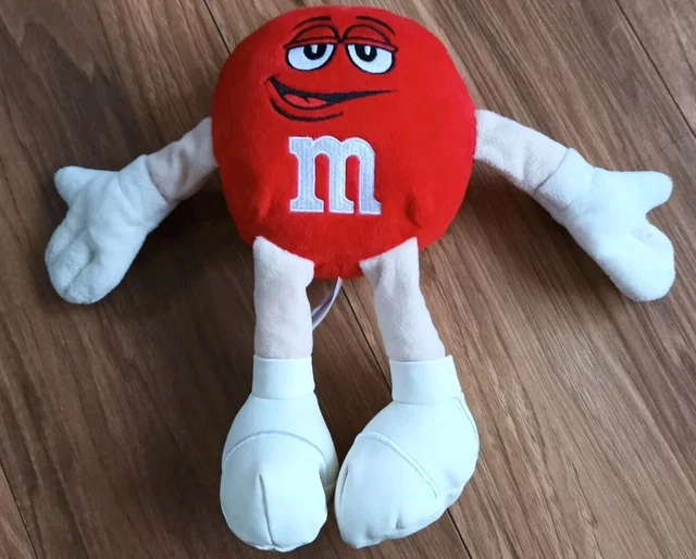 MARS M&M'S SOFT RED M&M CHARACTER 11" Plush Stuffed Animal Toy £8.99 ...