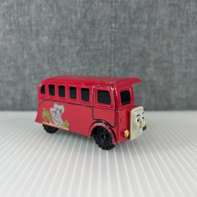 THOMAS & FRIENDS Bertie Sodor Safari Druckguss Metall Bus Push ...