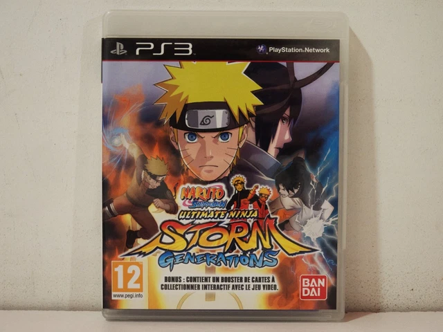NARUTO SHIPPUDEN ULTIMATE Ninja Storm Generations Sony Playstation 3 ...
