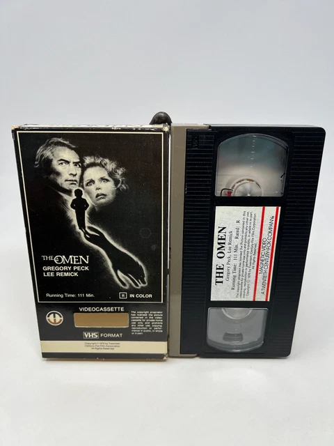 THE OMEN 1976 VHS Tape In color Magnetic Video £22.40 - PicClick UK