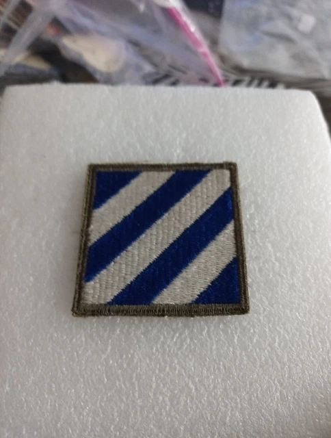 US ARMY PATCH 3rd INFANTRY DIVISION ww2 ORIGINAL £18.24 - PicClick UK