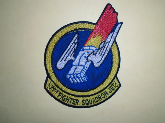 USAF 71ST FIGHTER Squadron Ironmen Eagle Driver Patch CCC £9.83 ...