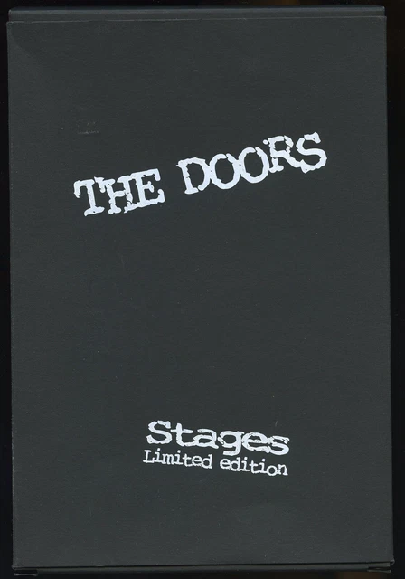 1995 THE DOORS Stages 4-CD Box Set with “On Stage” Book EUR 258,59 ...
