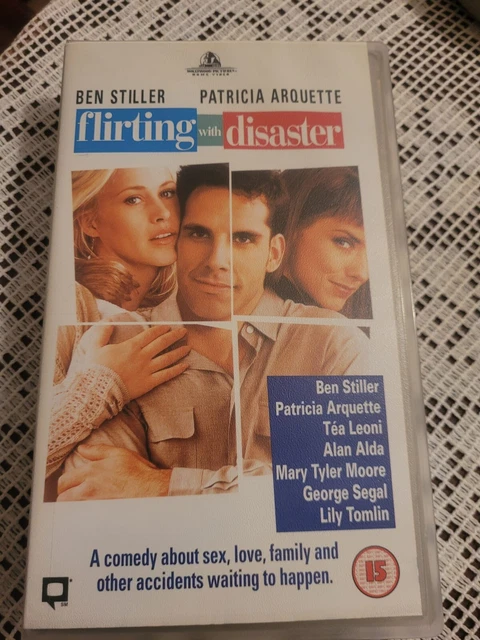 FLIRTING WITH DISASTER (VHS) 1996 Ben Stiller Comedy (faded spine see ...