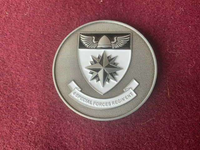 RARE SOUTH AFRICAN 4 Special Forces (Recce) Regiment Challenge Coin #29 ...