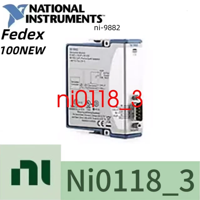 NATIONAL INSTRUMENTS NI 9882 cRIO DeviceNet Interface Module $1,300.00 ...
