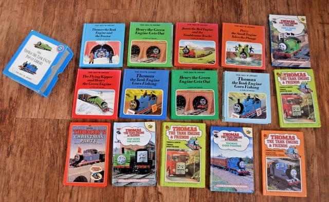 15 THOMAS THE Tank Engine Book Bundle Collection The Rev W Awdry ...