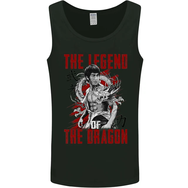 LEGEND DE THE Dragon Mma Arts Martiaux Film Hommes Gilet Débardeur EUR ...