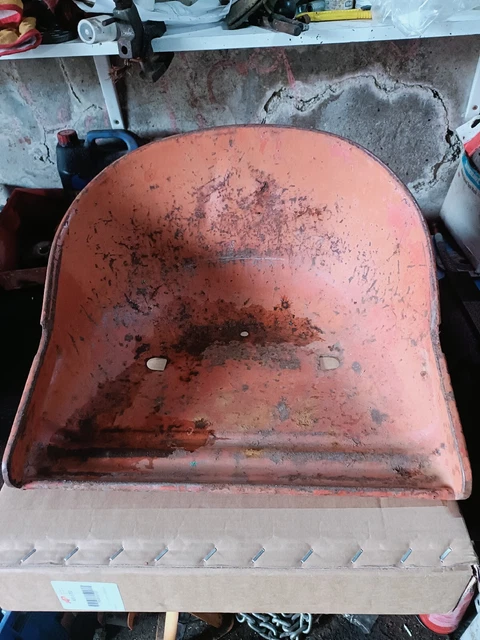 LEYLAND BMC MINI Nuffield tractor seat pan £60.00 - PicClick UK