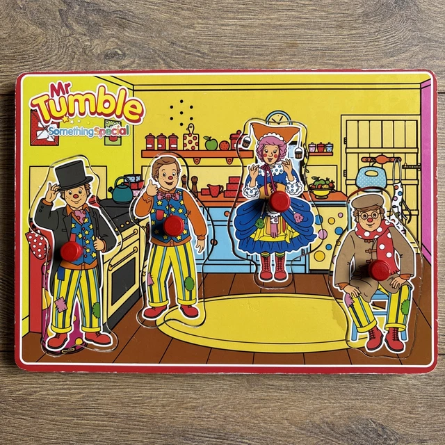 MR TUMBLE SOMETHING Special Talking Puzzle Jigsaw 2015 £21.47 - PicClick UK