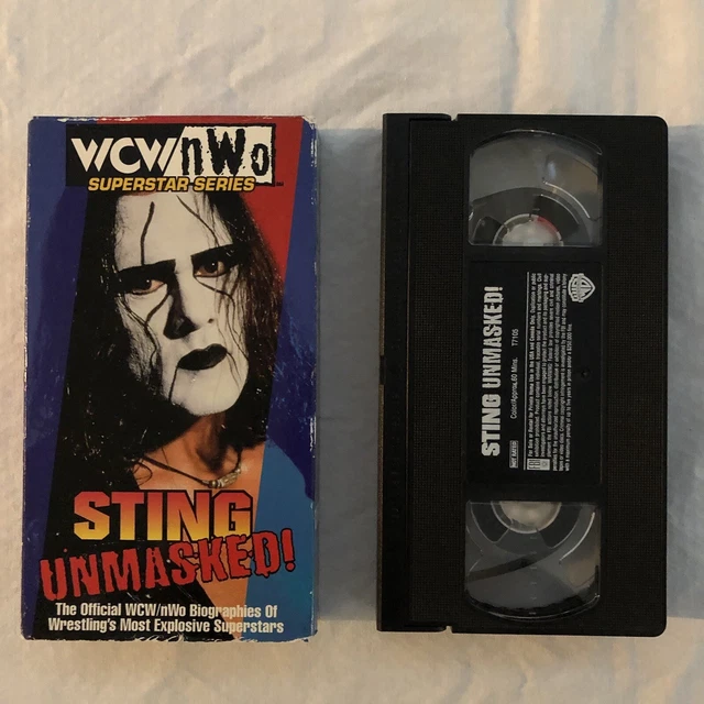 STING UNMASKED VHS Tape Cassette. NWO/WCW Superstar Series Pro Wrestling £22.87 - PicClick UK