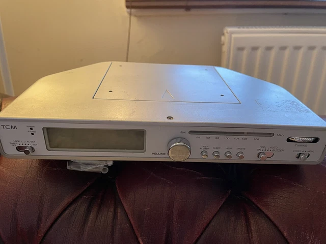 TCM UNDER COUNTER / Worktop Radio And Alarm Clock £5.00 - PicClick UK