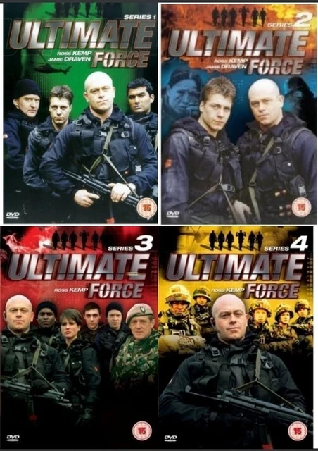 ULTIMATE FORCE- THE Complete Collection DVD Ross Kemp Season 1 2 3 4 £ ...