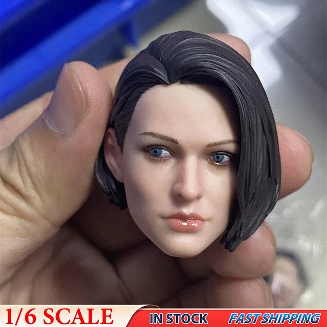 1/6 MODEL POLICE Woman Jill Female Head Sculpt F 12" Hot Toys Phicen ...