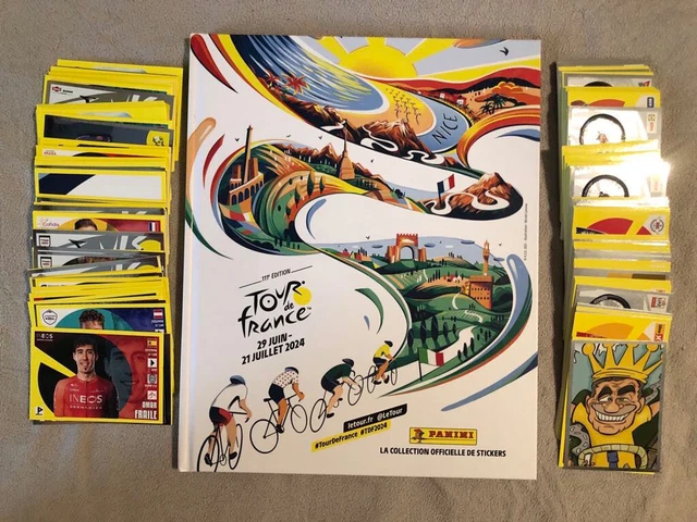 PANINI TOUR DE France 2024 Cardboard Album Hard Cover Sticker Complete ...