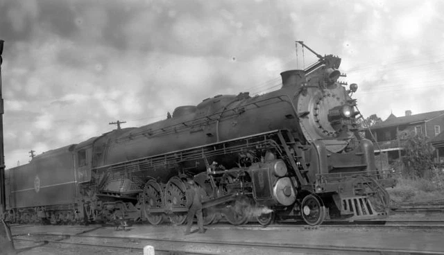 ACL ATLANTIC COAST Line locomotive, engine no. 1801, type 4-8-4 OLD ...