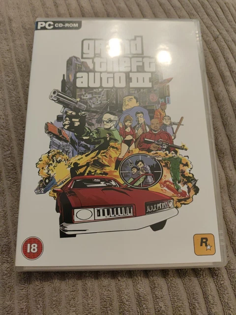 GRAND THEFT AUTO III PC CD Rom GTA 3 Complete - Includes Map and Manual ...
