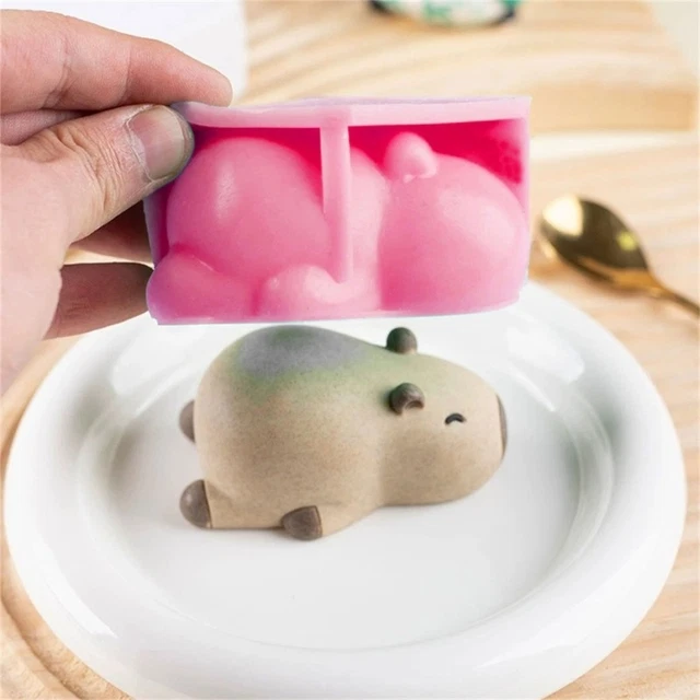 3D CAPYBARA SILICONE Mousse Cake Mold Chocolate Baking Mold Kitchen Cooking Tool $18.10 ...