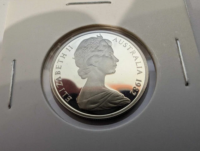 1982 10C TEN CENT PROOF COIN AUSTRALIA LYREBIRD $7.99 - PicClick AU