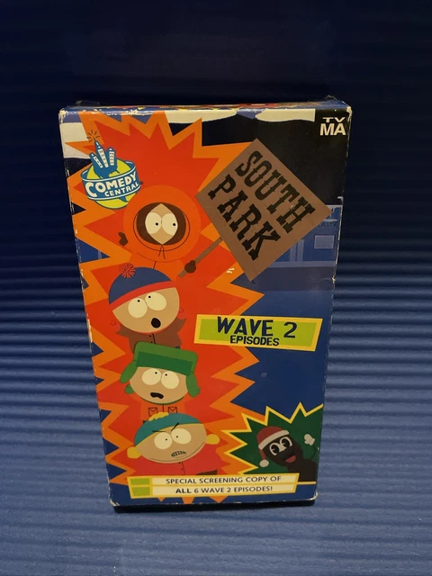 SOUTH PARK VHS Wave 2 Screening Copy 6 Episodes Comedy Central 1998 RARE £21.79 - PicClick UK