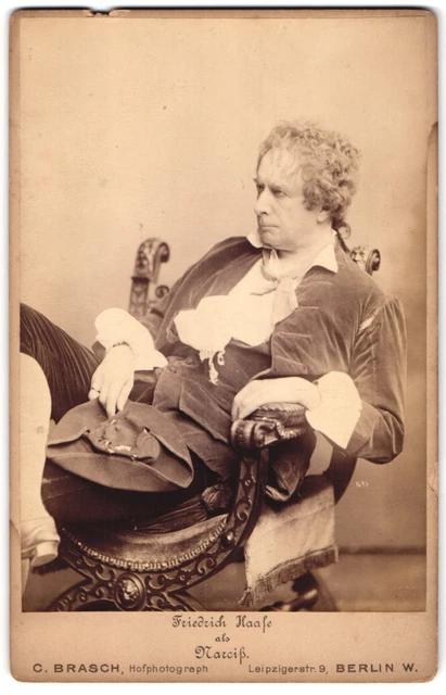 FOTOGRAFIE C. BRASCH, Berlin, Leipzigerstr. 9, Portrait Schauspieler ...