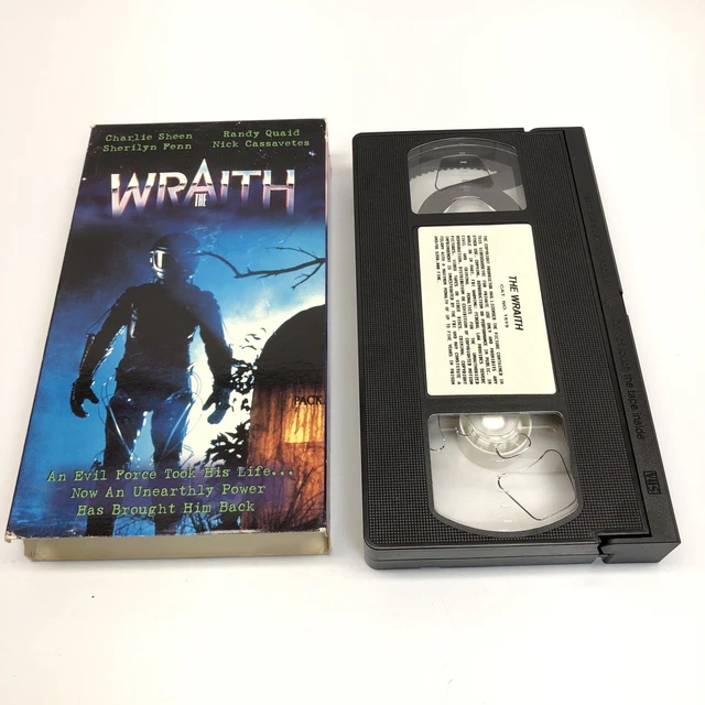 THE WRAITH VHS Video Cassette Tape Movie HORROR Action THRILLER $20.00 ...
