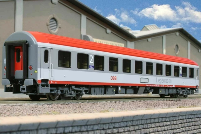 LS MODELS L.S. LSM 47058 ÖBB OBB LIEGEWAGEN RIC Bcmz 200 km/h ...