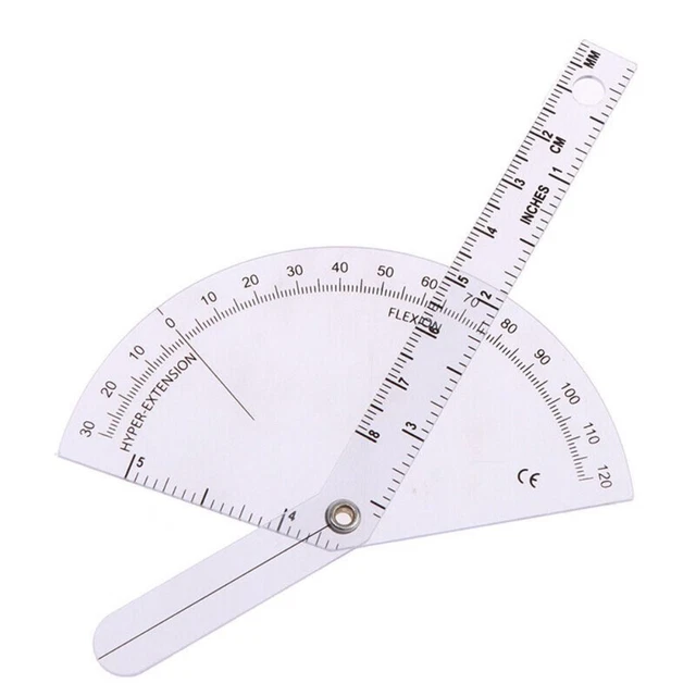 PROFESSIONAL PROTRACTOR PLASTIC Angle Ruler High-quality Finger ...