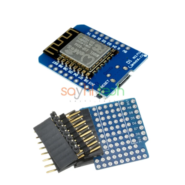 MINI ESP8266 ESP-12 WeMos D1 NodeMcu WIFI Development ProtoBoard Shield ...