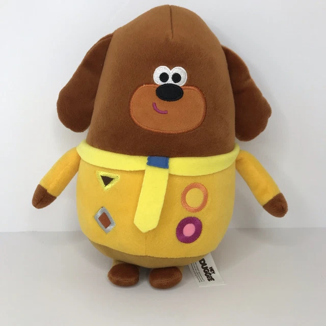 HEY DUGGEE DOG Soft Cuddly Toy CBeebies Character Talking 11ins. Kids ...