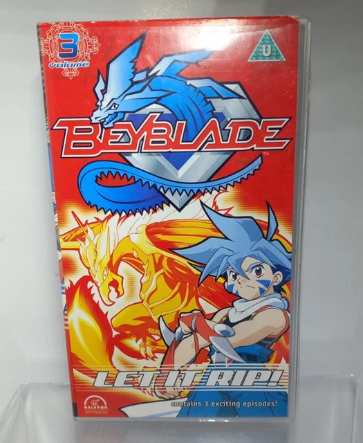 BEYBLADE: LET IT Rip! Volume 3 VHS Video Tape - Anime £2.72 - PicClick UK