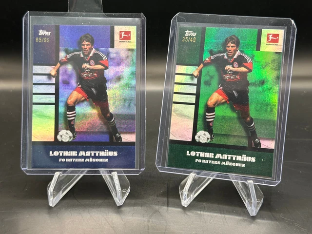 TOPPS LOTHAR MATTHÄUS - Lothar Matthäus /49/99 - SET numerato - FC ...