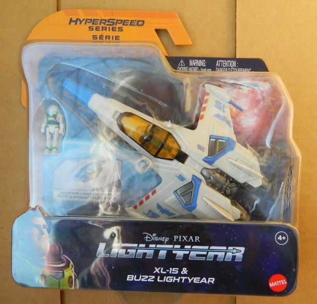 DISNEY PIXAR LIGHTYEAR Hyperspeed XL-15 Spaceship Mini Buzz Lightyear ...